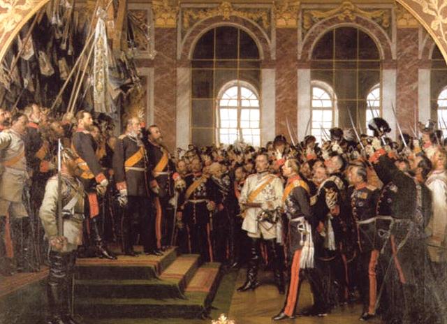 18. Januar 1871: 150. Jahrestag Gründung des Deutschen Reichs in Versailles